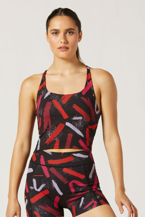 Gaby Cropped Tank Summer Vamp Nocturnal – Wear It To Heart