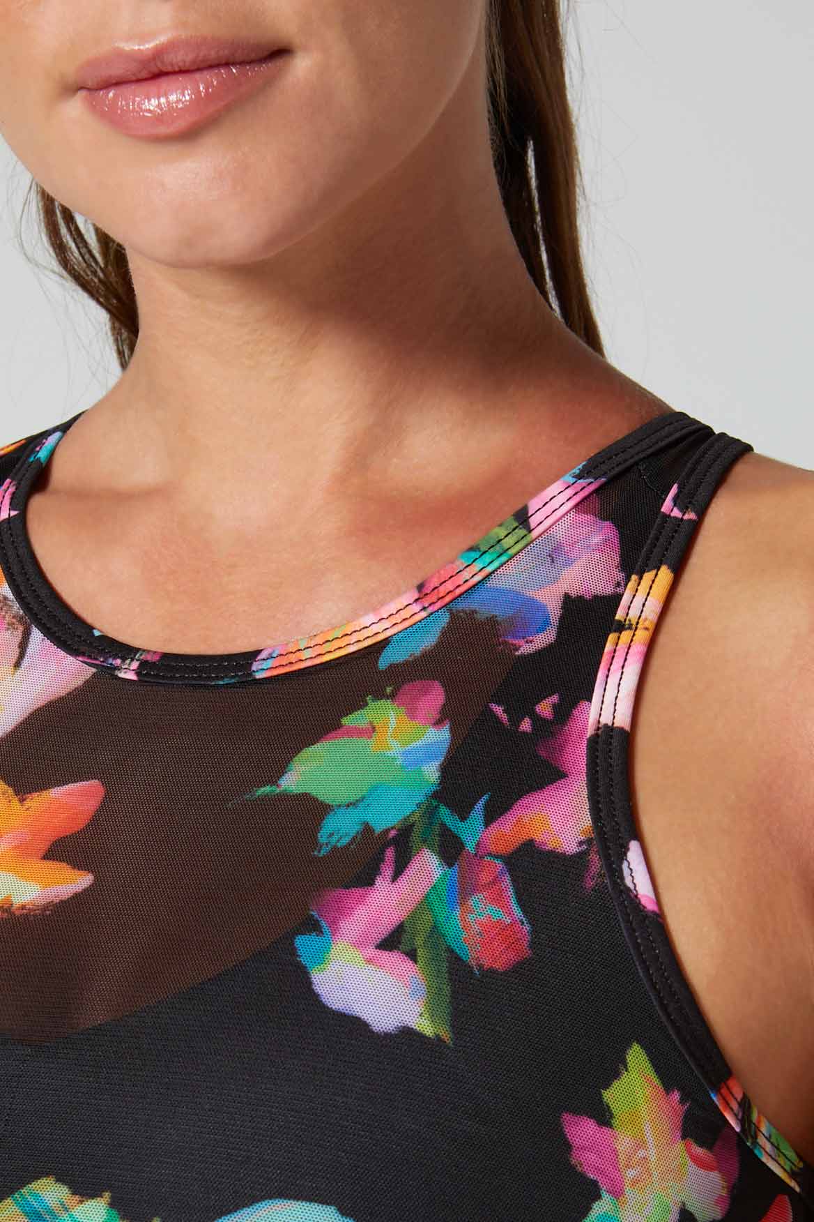 Noa Cross Back Bra Luminous Blooms – Wear It To Heart